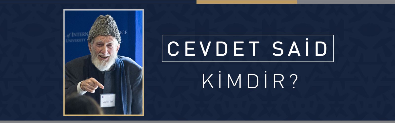 Cevdet Said Kimdir?: CEVDET SAİD - JAWDAT SAEED – جودت سعيد Ünlü ...
