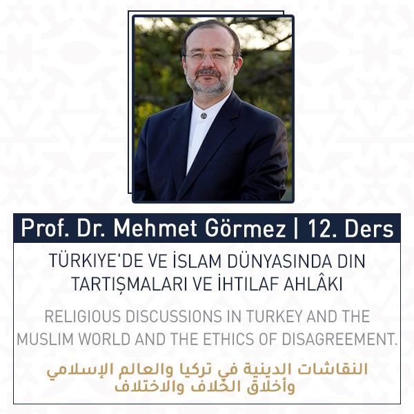 Religious discussions in Turkey and the Muslim world and the ethics of ...